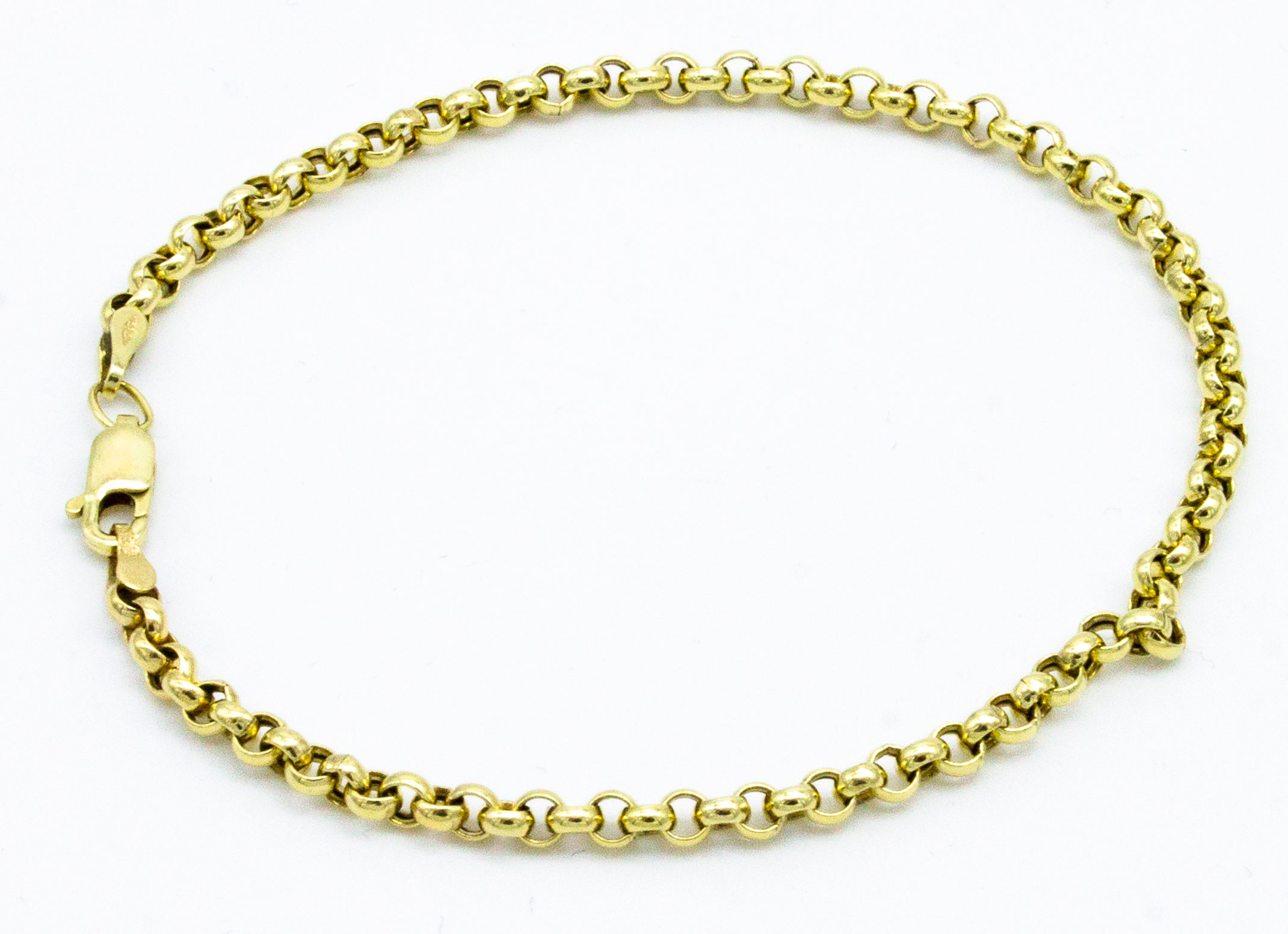 Cable bracelet 14k gold 2.8mm 329 - watchesonline.com