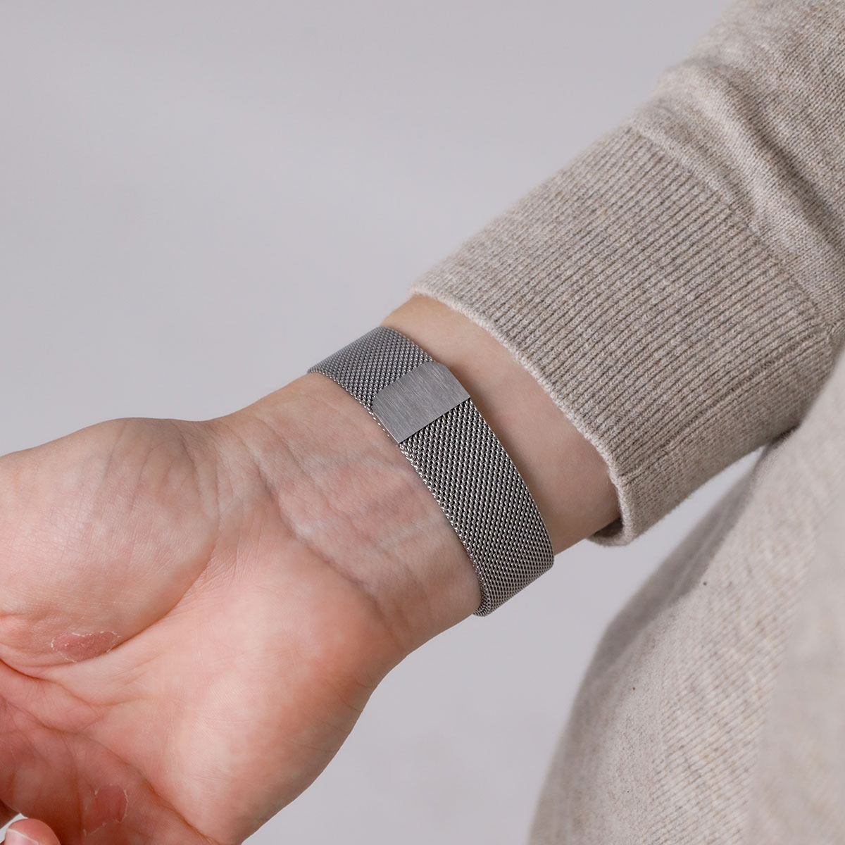 Silver Mesh Strap 20mm - watchesonline.com