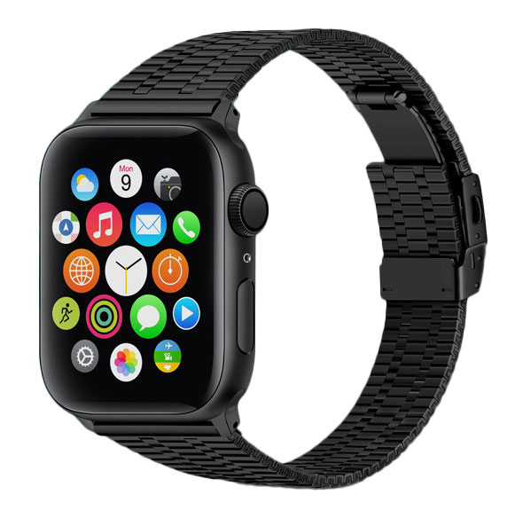 Apple Watch Classic Stainless Steel Strap Black - watchesonline.com