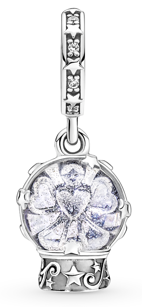 Pandora Snow Globe Angel charm 790027C01 - watchesonline.com