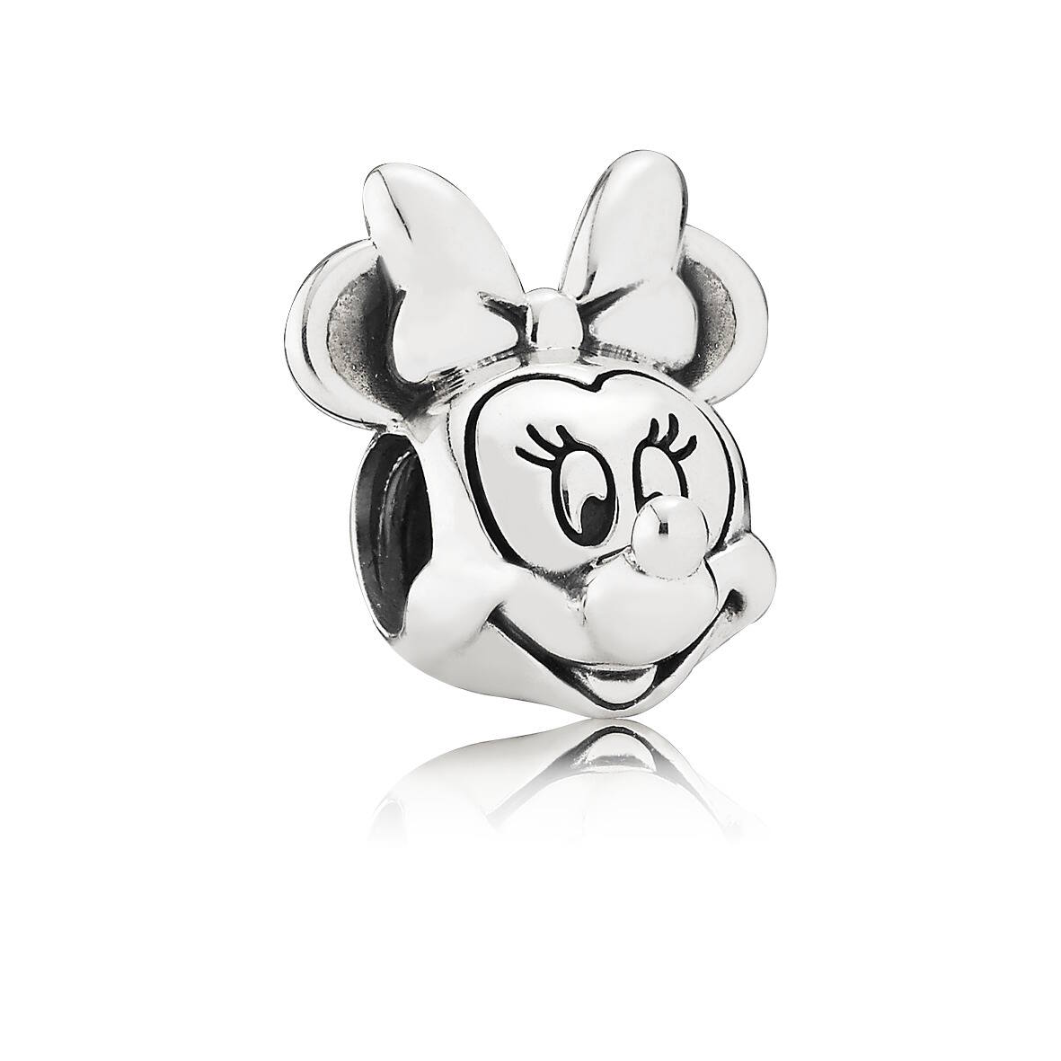Pandora Disney x Pandora Disney Minnie Mouse ice skating sterling ...