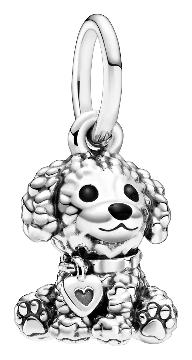 Pandora Poodle Puppy Dog Charm 798871C01 - watchesonline.com