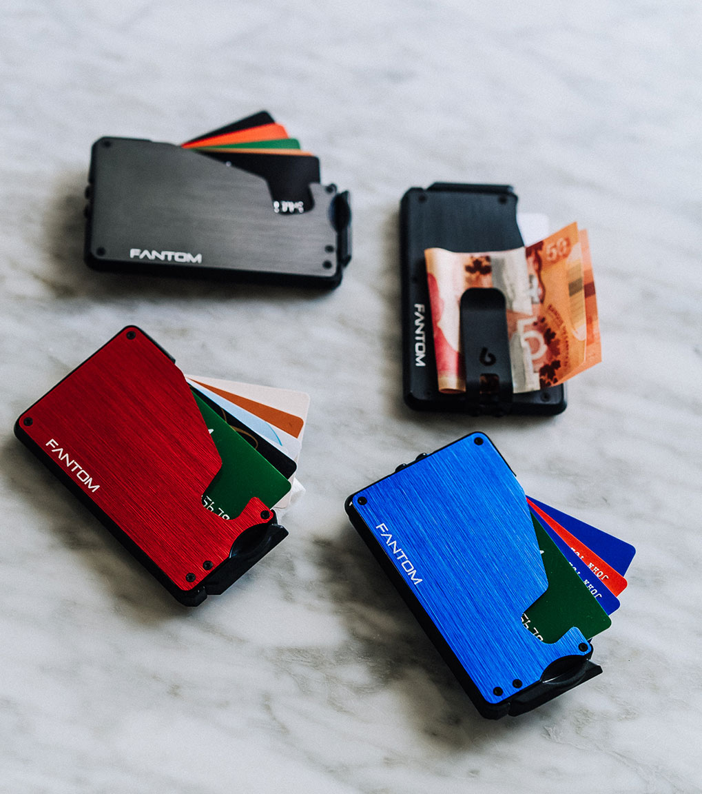 Fantom S 10 Card Holder with Coin Pocket for 6-10 Cards - watchesonline.com