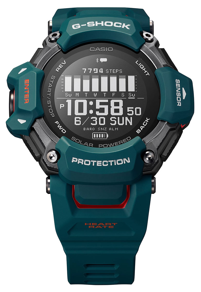 Casio G-Squad GBD-H2000-2ER sport watch - watchesonline.com