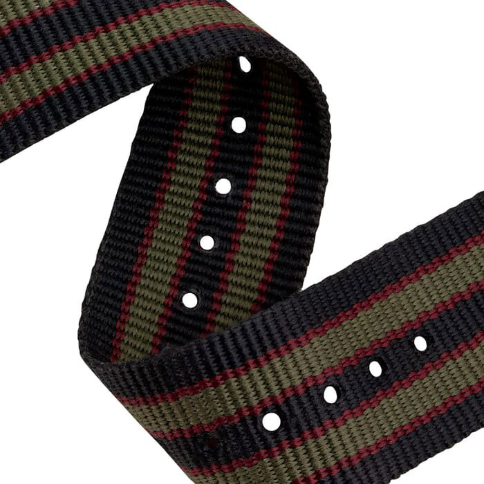 Geckota NATO Vintage Bond IP Black nato strap - watchesonline.com
