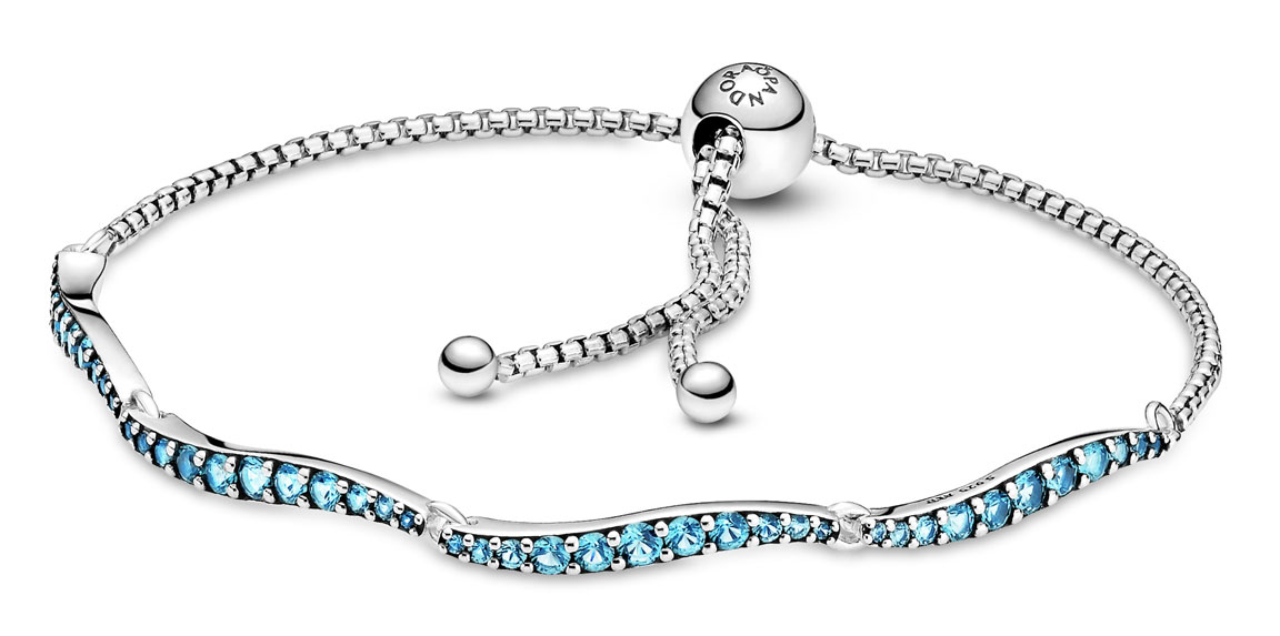 Pandora Sparkling Halo Tennis bracelet 599416C01 - watchesonline.com
