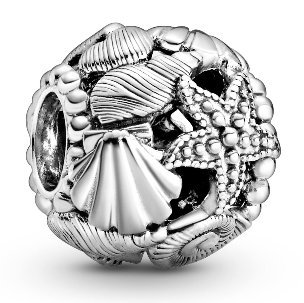 seashell openwork charm pandora