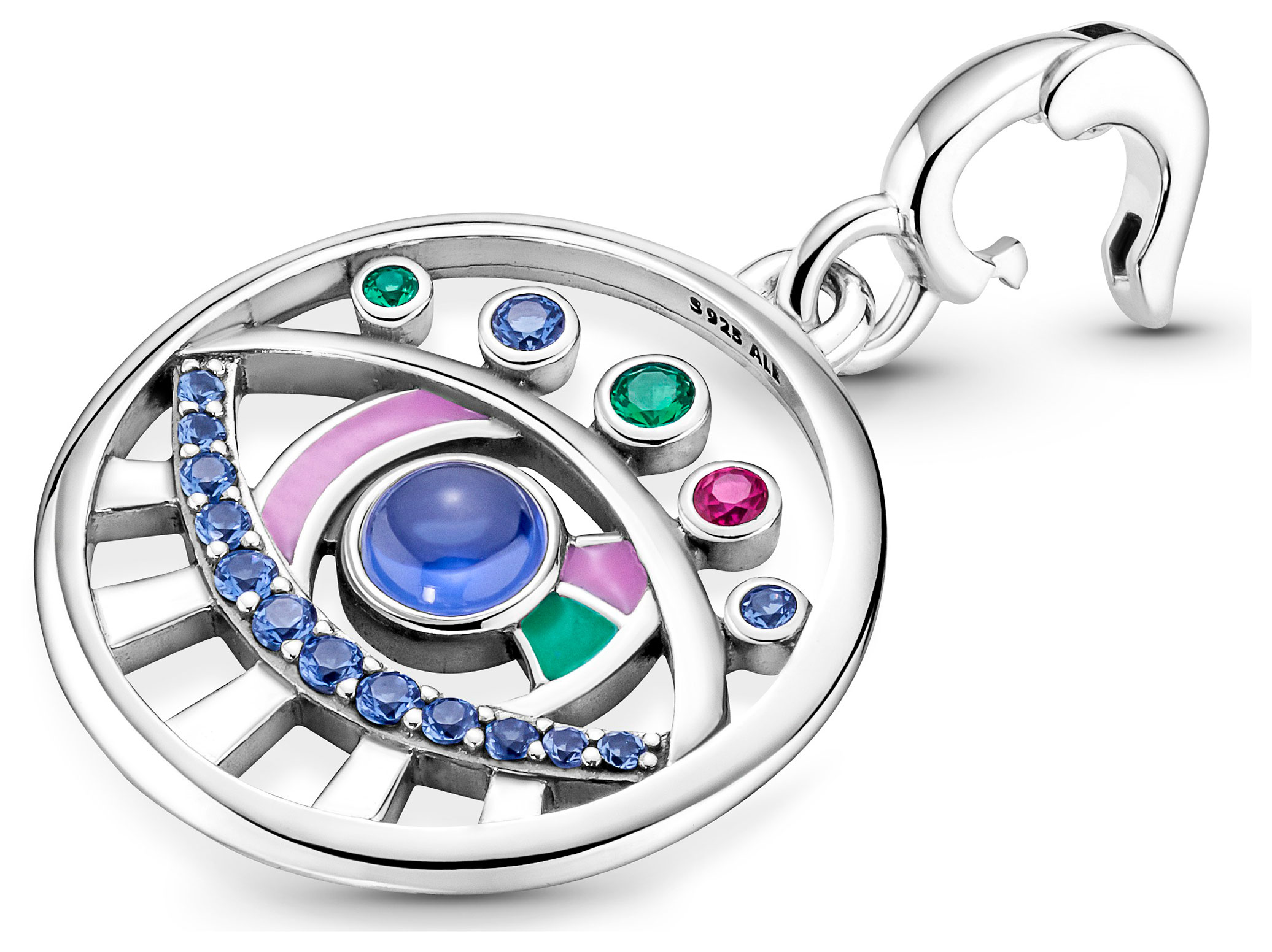 Pandora Me Charm The Eye Medallion Sterling Silver 799668C01 ...