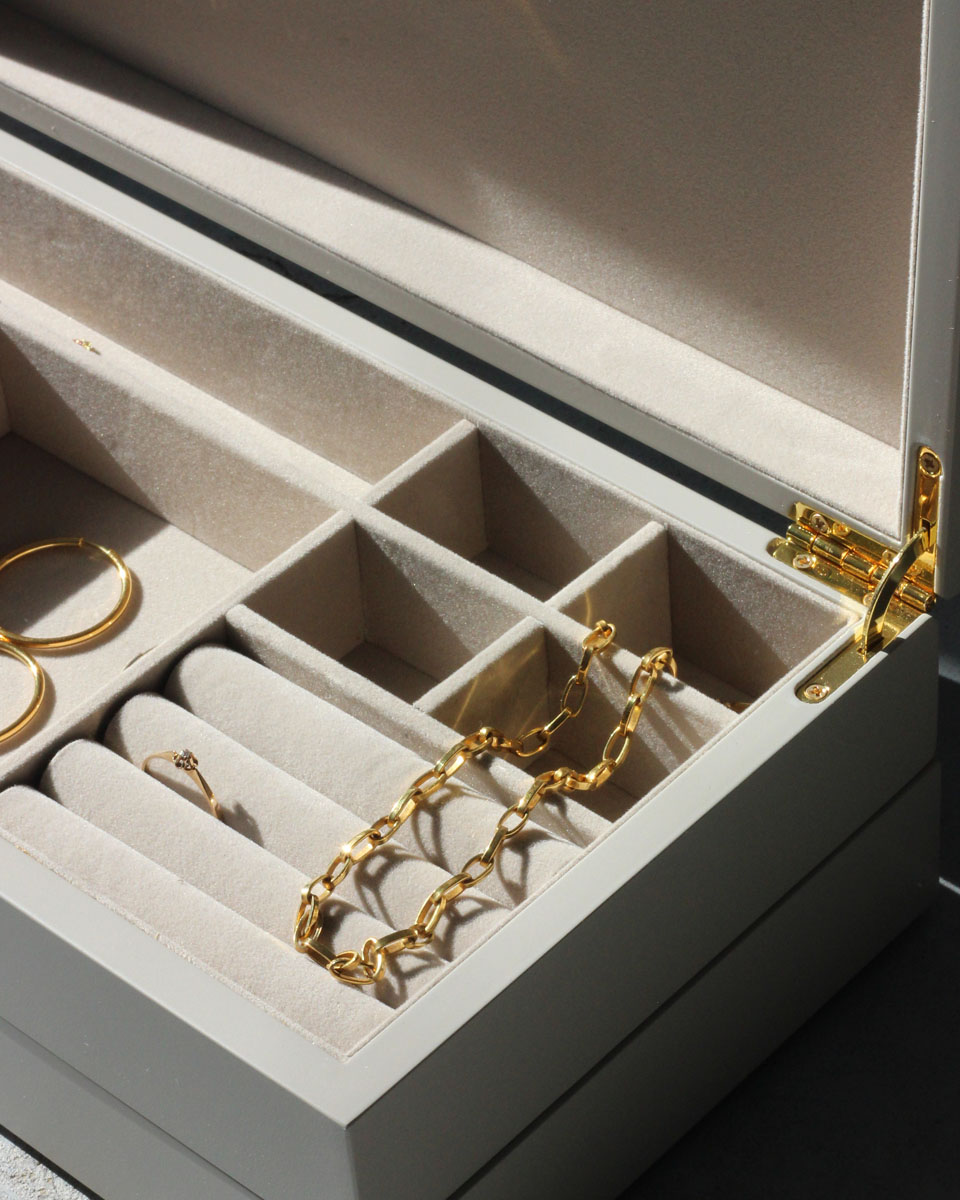 Edblad Jewelry Box light clay gold 115713 - watchesonline.com