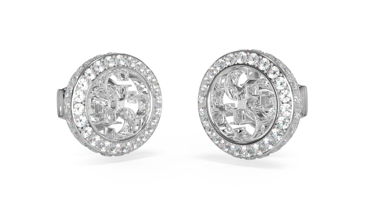 Guess stud earrings store