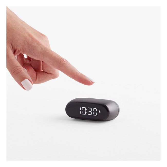 LEXON herätyskello MINUT alarm clock Gunmetal - watchesonline.com