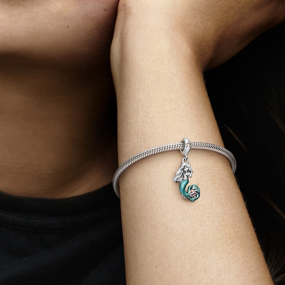Pandora Disney x Pandora The Little Mermaid Ariel Dangle charm ...