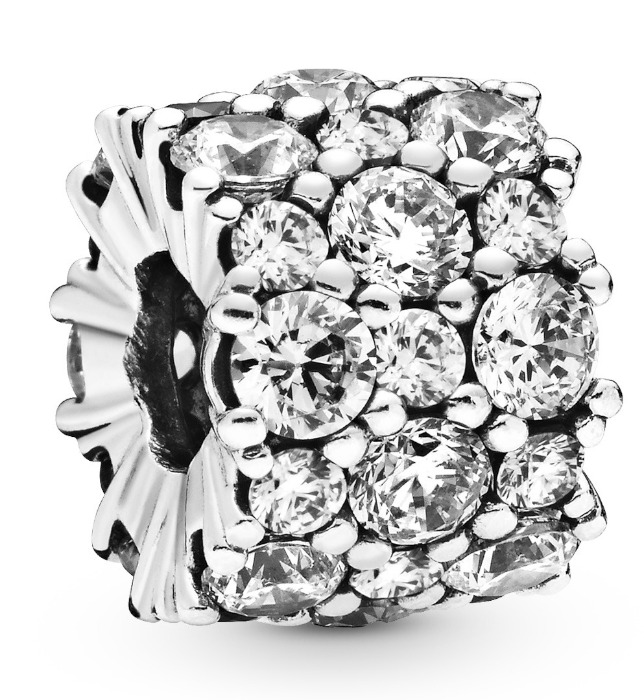 Pandora Mini me Clear sparkle all over charm 798487C01 - watchesonline.com
