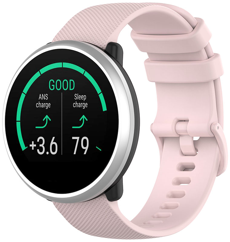 Polar Ignite pinkki tarvikeranneke silikoni - watchesonline.com