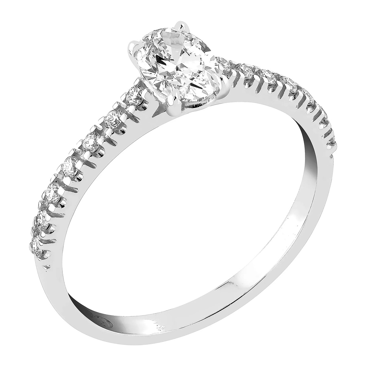 Sandberg Taivaanranta diamond ring 0.64 ct white gold M-445w ...