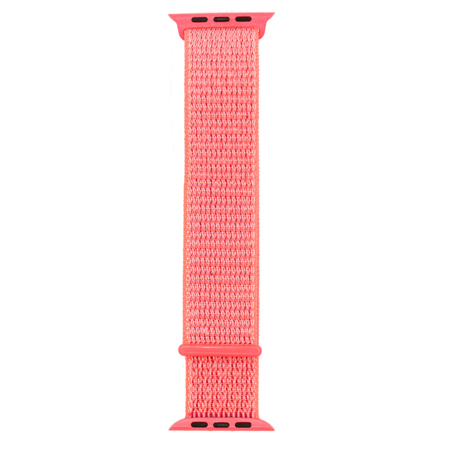 Apple Watch nylon strap neon pink - watchesonline.com