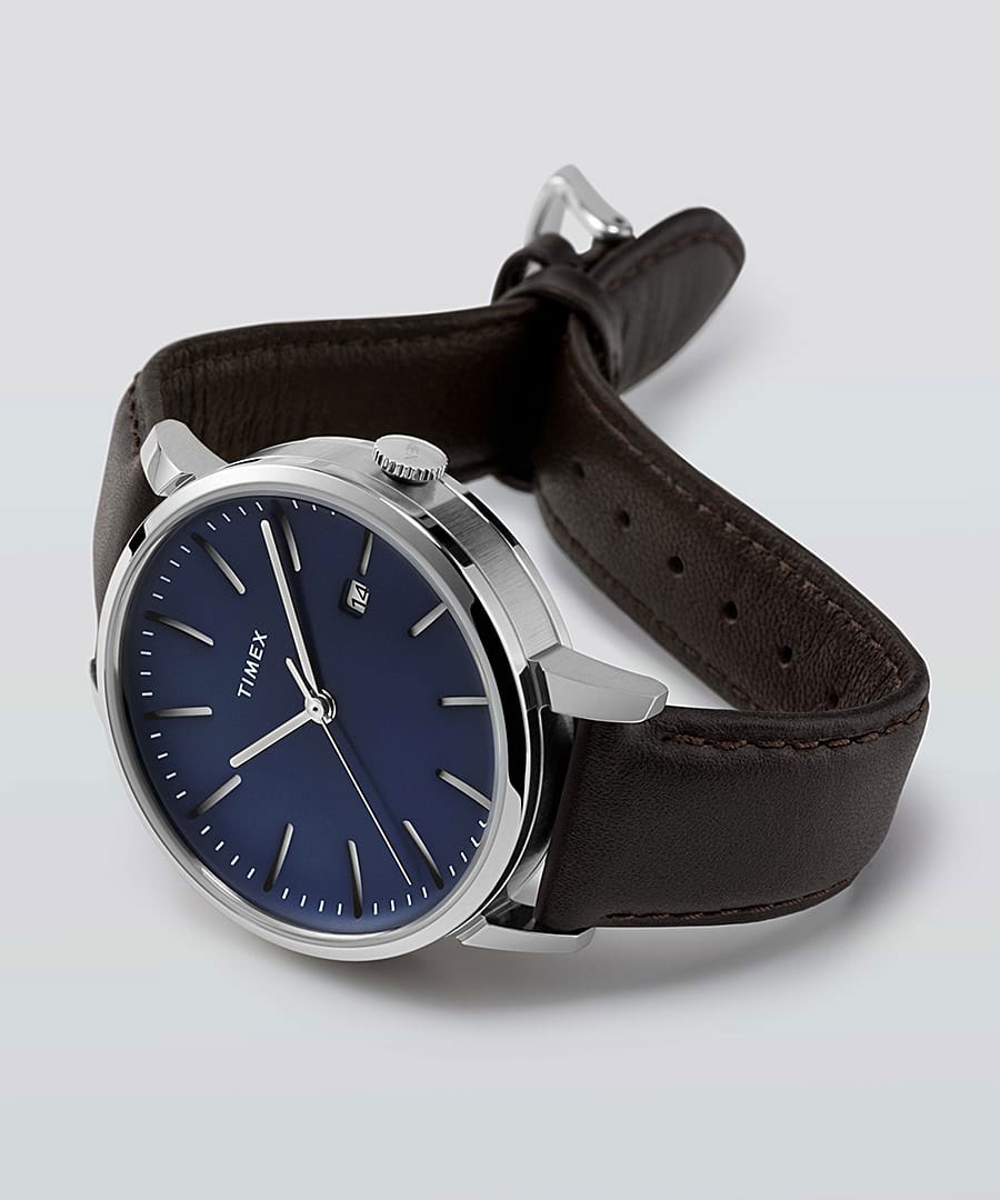Timex Midtown Blue Dial TW2V36500 - watchesonline.com
